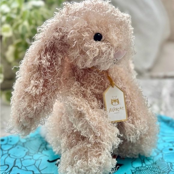 Jellycat | Small Pets | Jellycat Curly Luxe Bunny Plush Toy | Poshmark